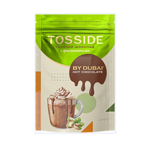 КупитьTosside какао-напиток Dubai Chocolate, 180 гр в Алматы